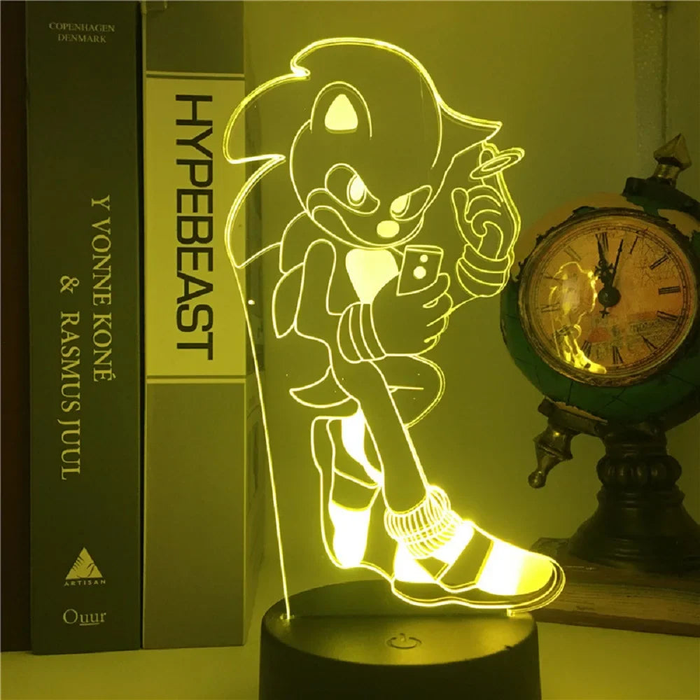 Sonic LED Lamp - Playful Lighting for Gamers — Zenido UK